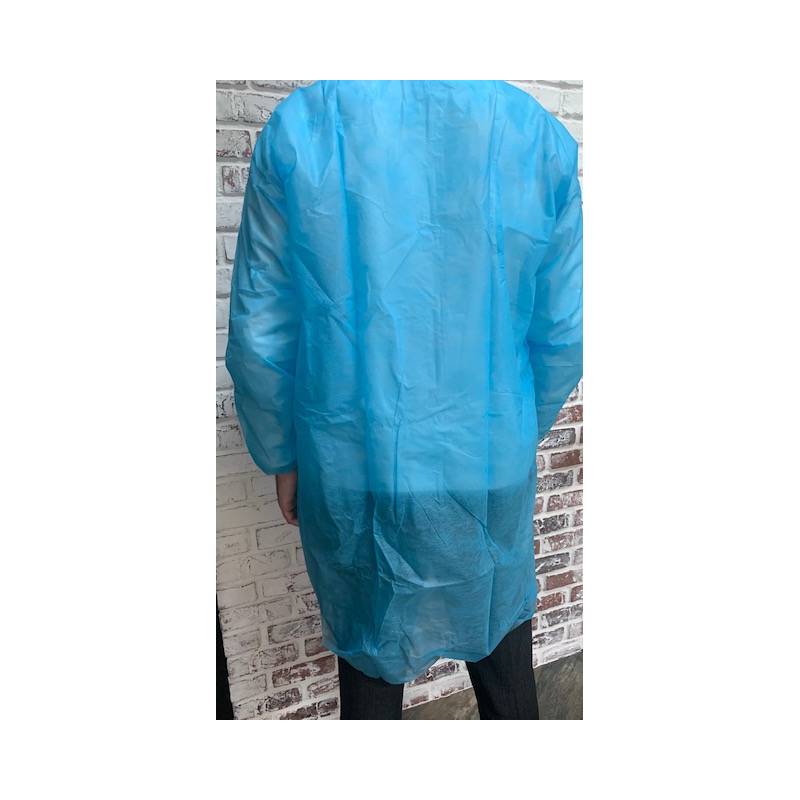 Blouse De Protection Jetable I Lot de 50 blouses Bleues